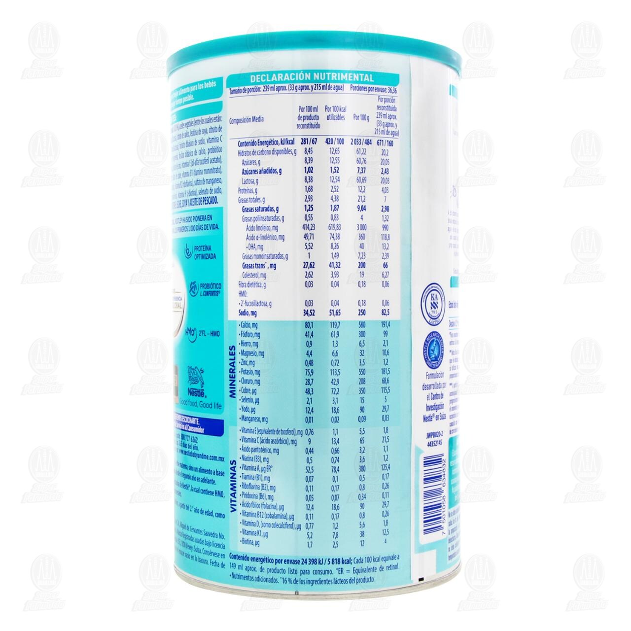 Fórmula Infantil NAN 4 Optimal Pro A Partir de 2 Años, 1.2 kg. de NAN ...