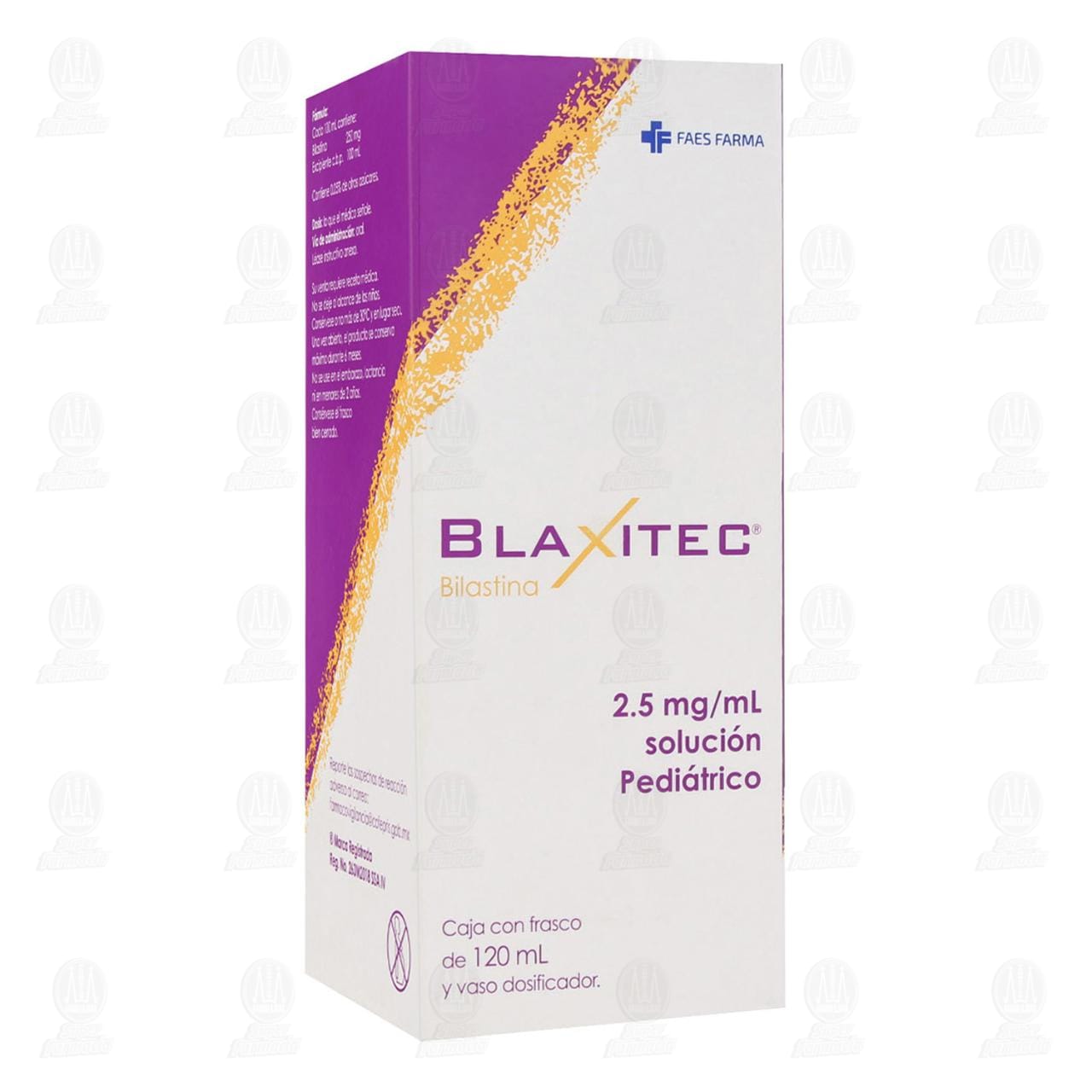 Blaxitec Solución Pediátrico 2.5mg/ml, 120 ml. de BLAXITEC | Farmacias ...