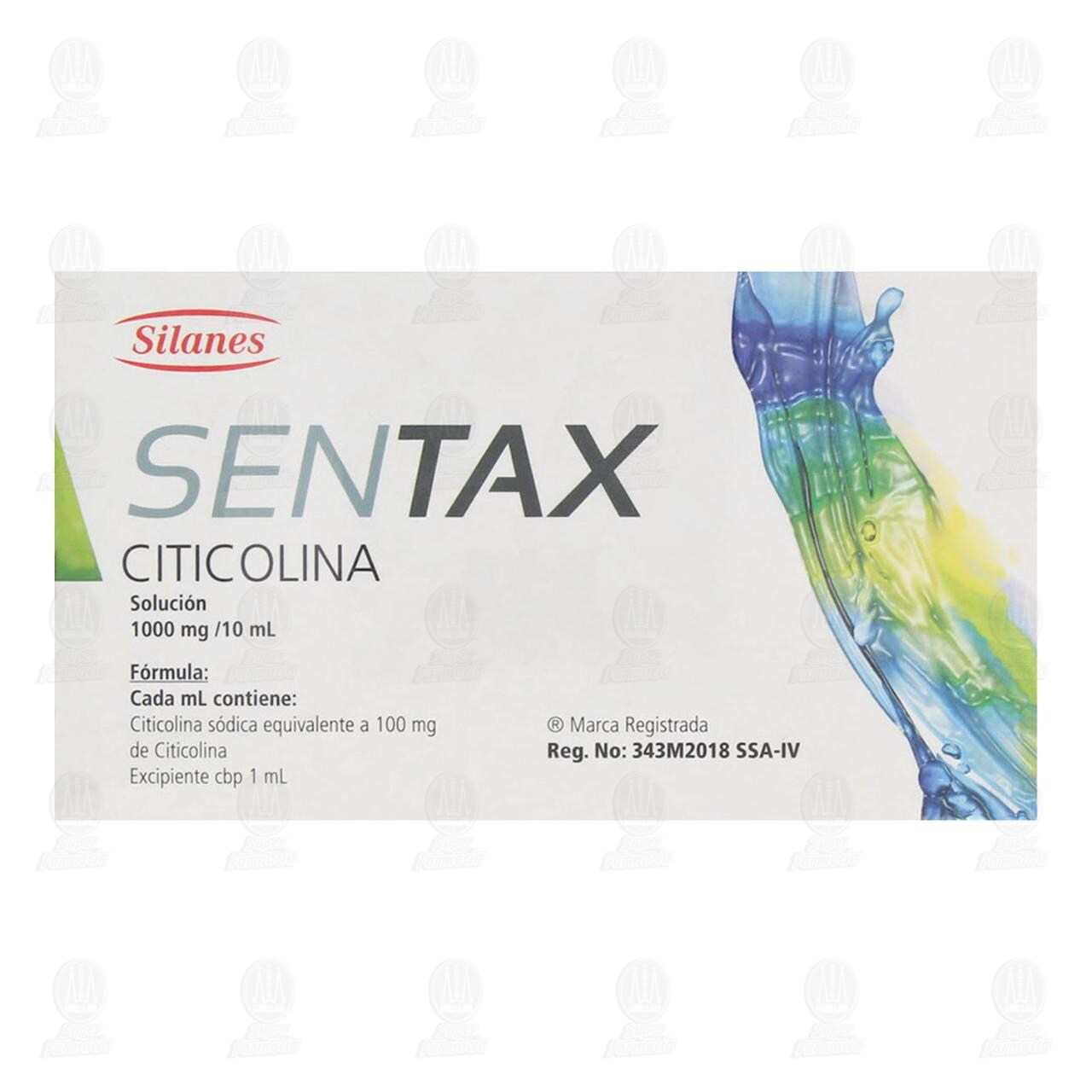 Sentax 1000mg/10ml, 10 Sobres. de SENTAX | Farmacias Guadalajara