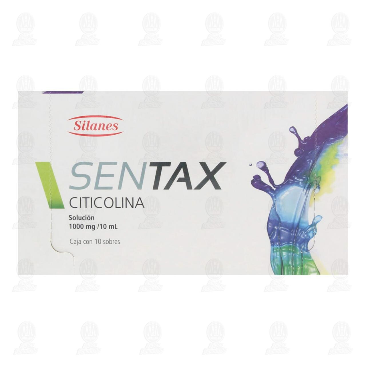 Sentax 1000mg/10ml, 10 Sobres. de SENTAX | Farmacias Guadalajara