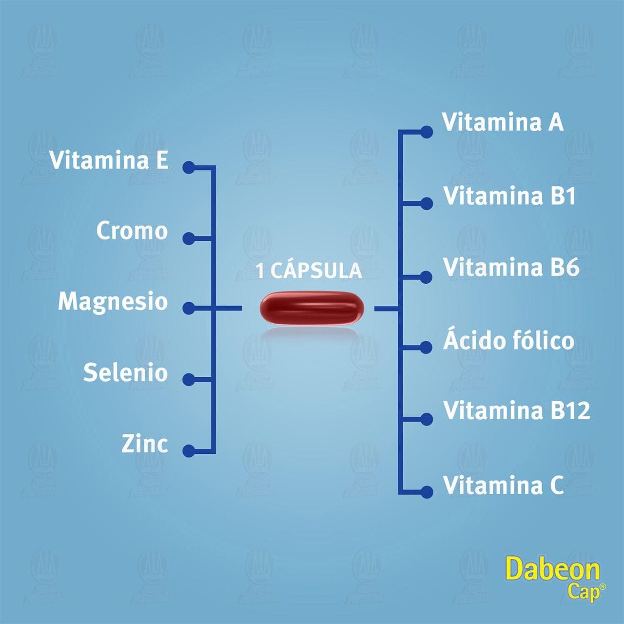 Dabeon Cap Suplemento Alimenticio, 30 Cápsulas. de DABEON | Farmacias ...