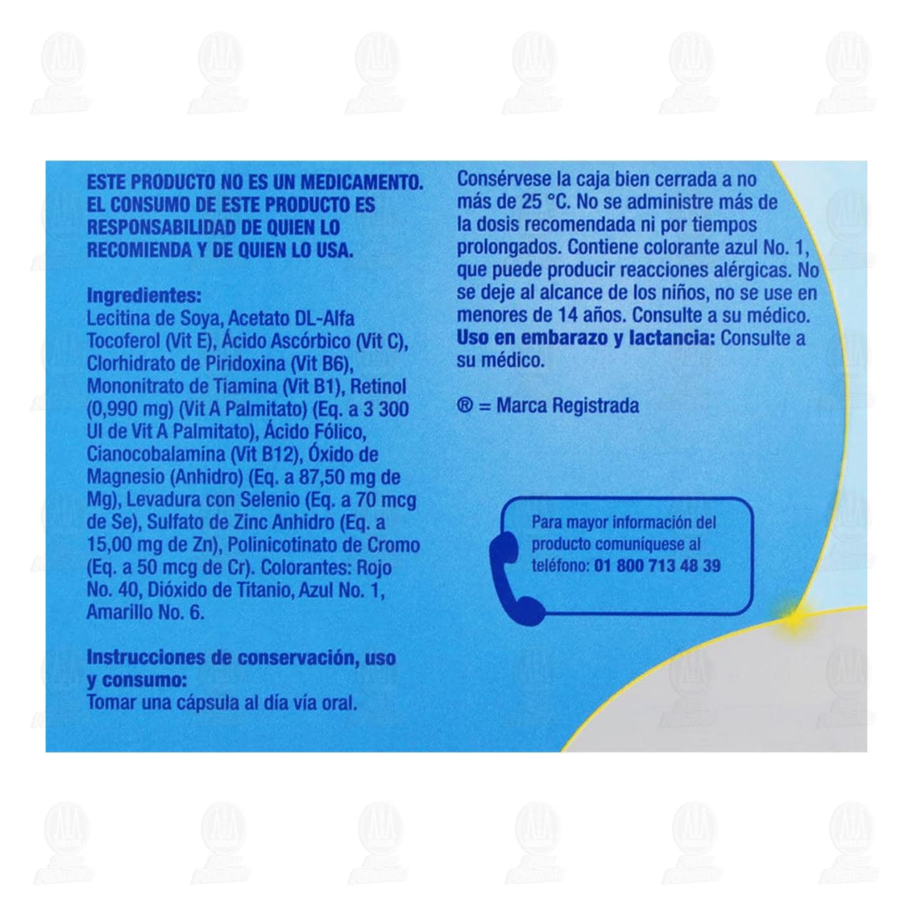 Dabeon Cap Suplemento Alimenticio, 30 Cápsulas. de DABEON | Farmacias ...