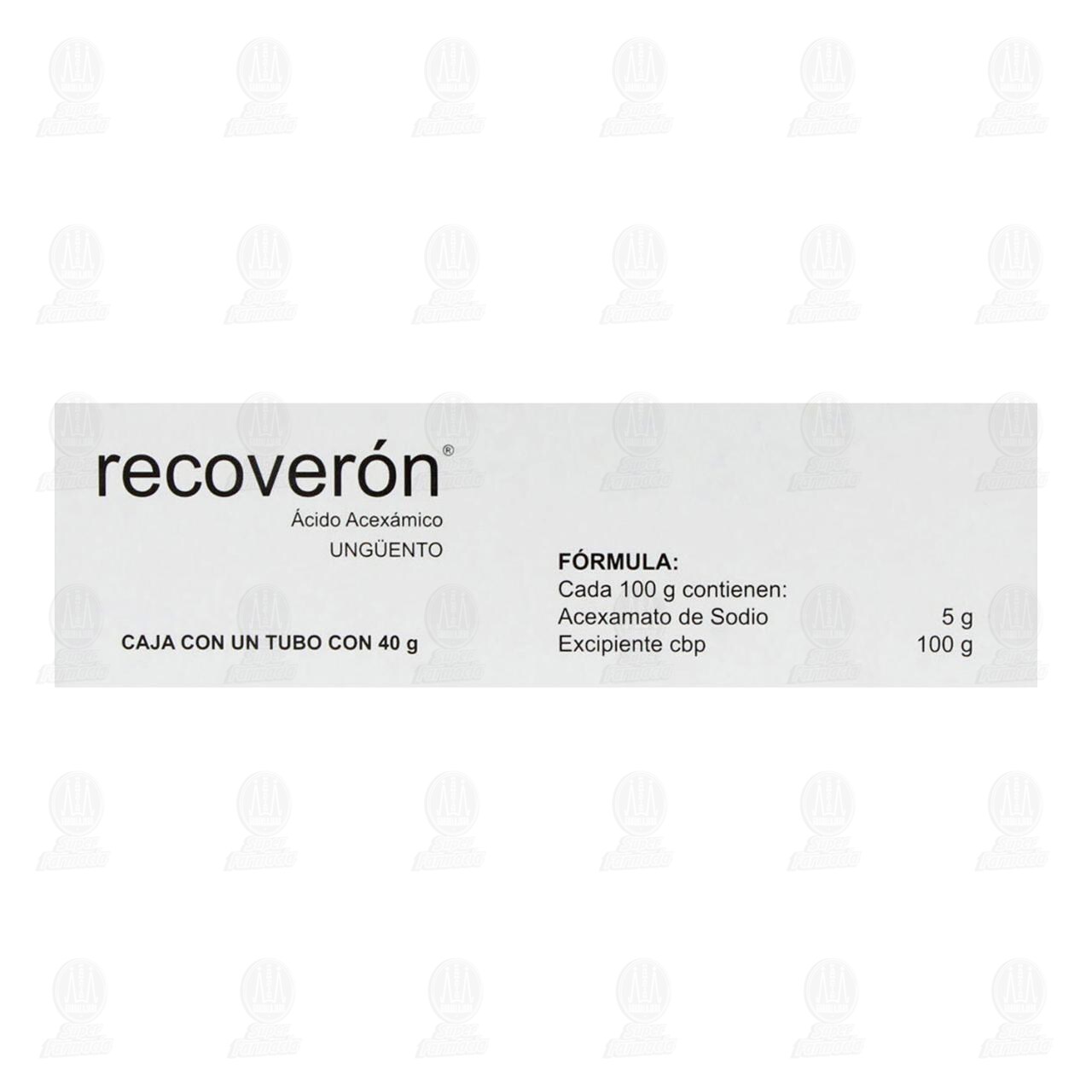 Recoverón Ungüento, 40 gr. de RECOVERON | Farmacias Guadalajara