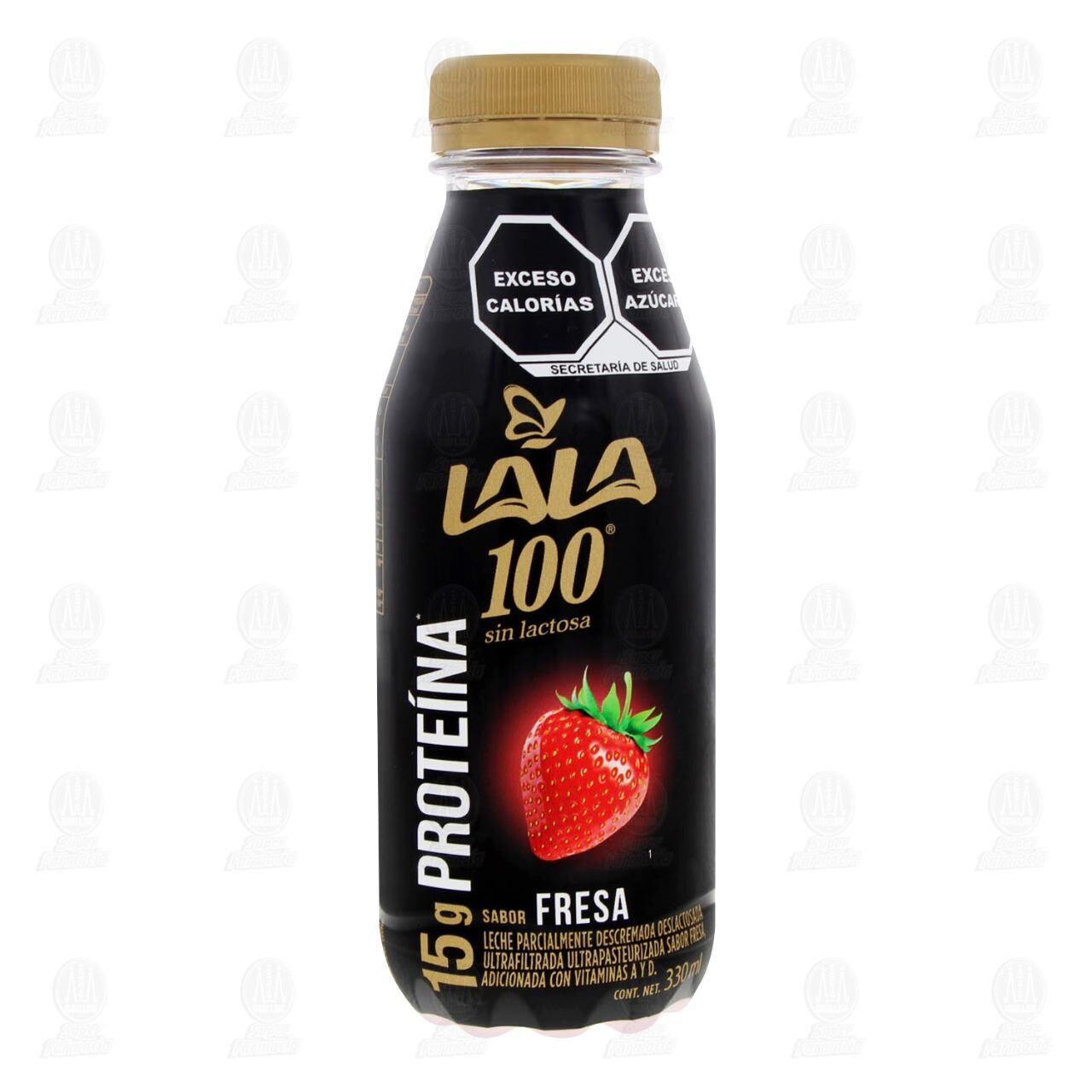 Leche Lala 100 Sin Lactosa Sabor Fresa, 330 ml. de LALA | Farmacias ...