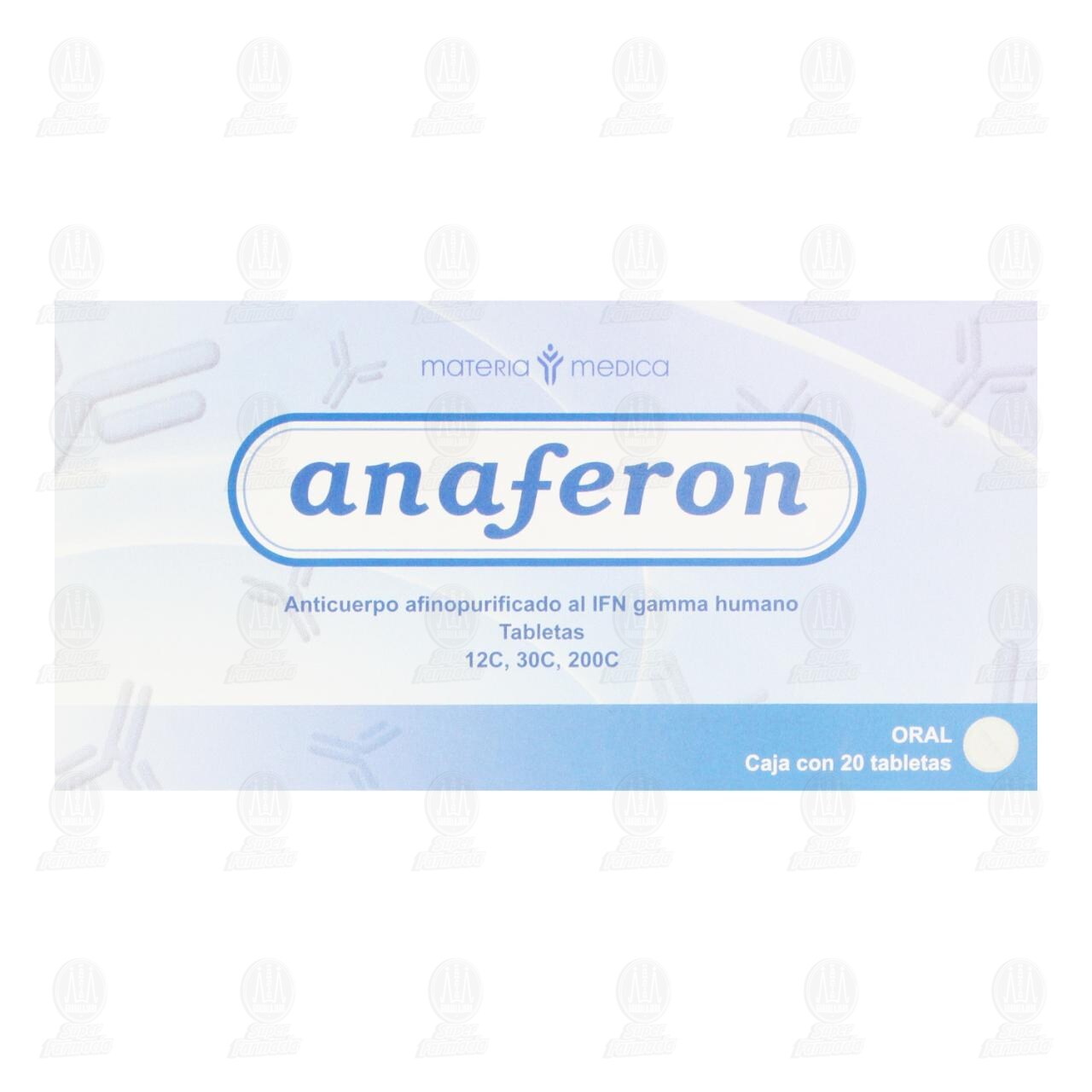 Anaferon 12c/30c/200c, 20 Tabletas. de ANAFERON | Farmacias Guadalajara