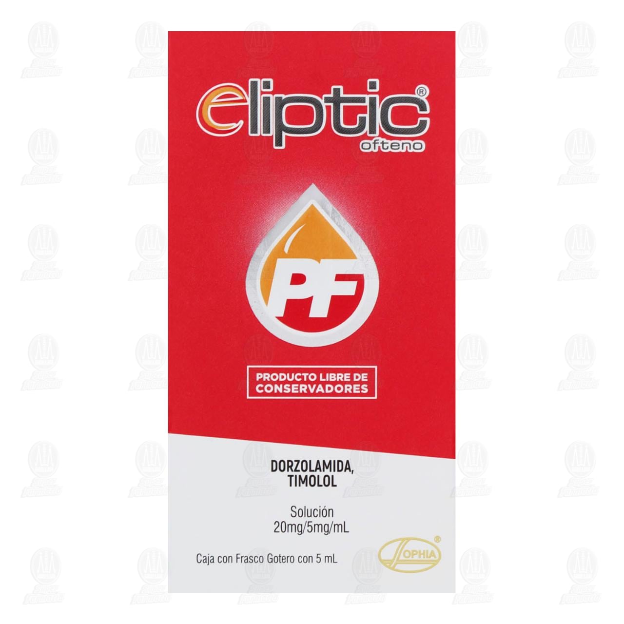 Eliptic Ofteno PF 20mg/5mg/ml Solución Gotas, 5 ml. de ELIPTIC ...