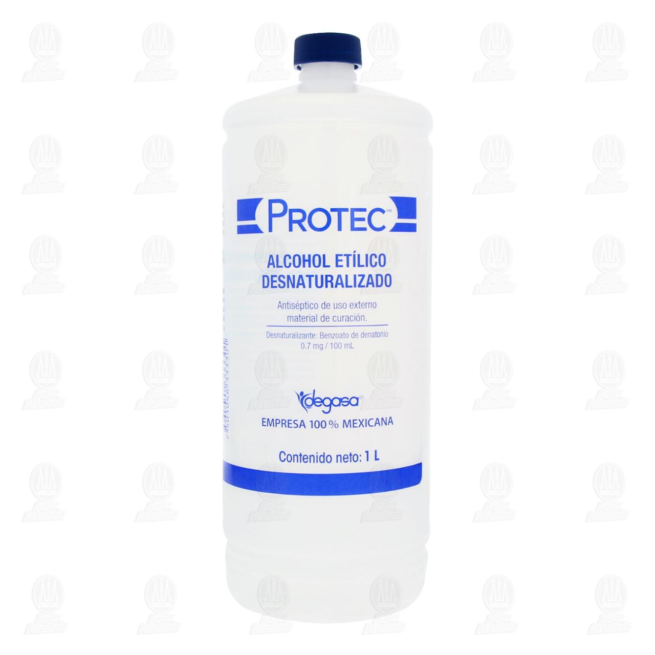 Alcohol Etílico Protec Desnaturalizado, 1 l. de PROTEC | Farmacias ...