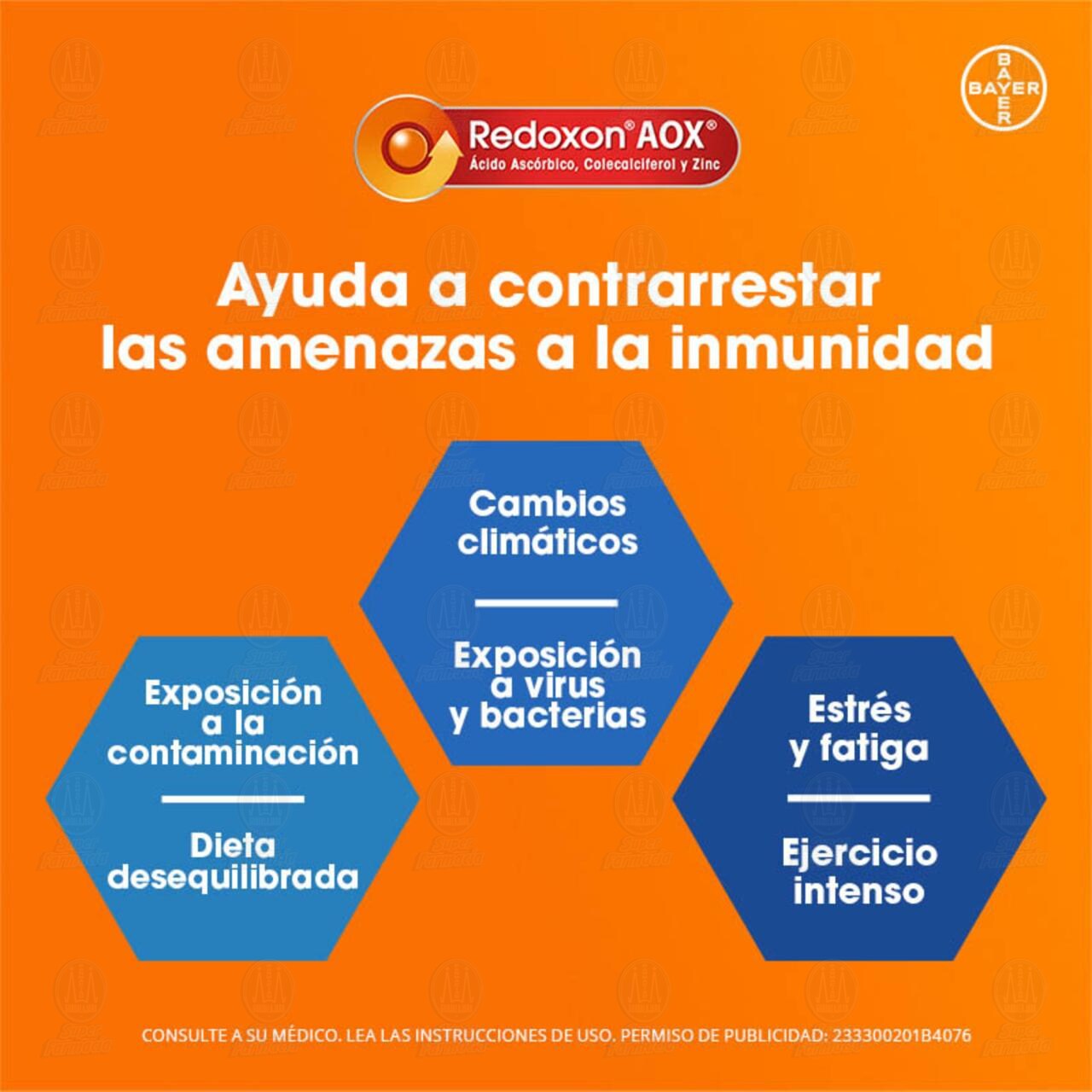 Redoxon AOX Vitamina C, 10 Tabletas Efervescentes Sin Azúcar. de ...