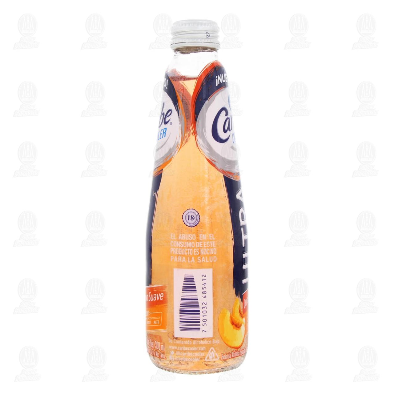 Bebida Preparada Caribe Cooler Ultra Sabor Durazno Suave, 300 ml. de ...