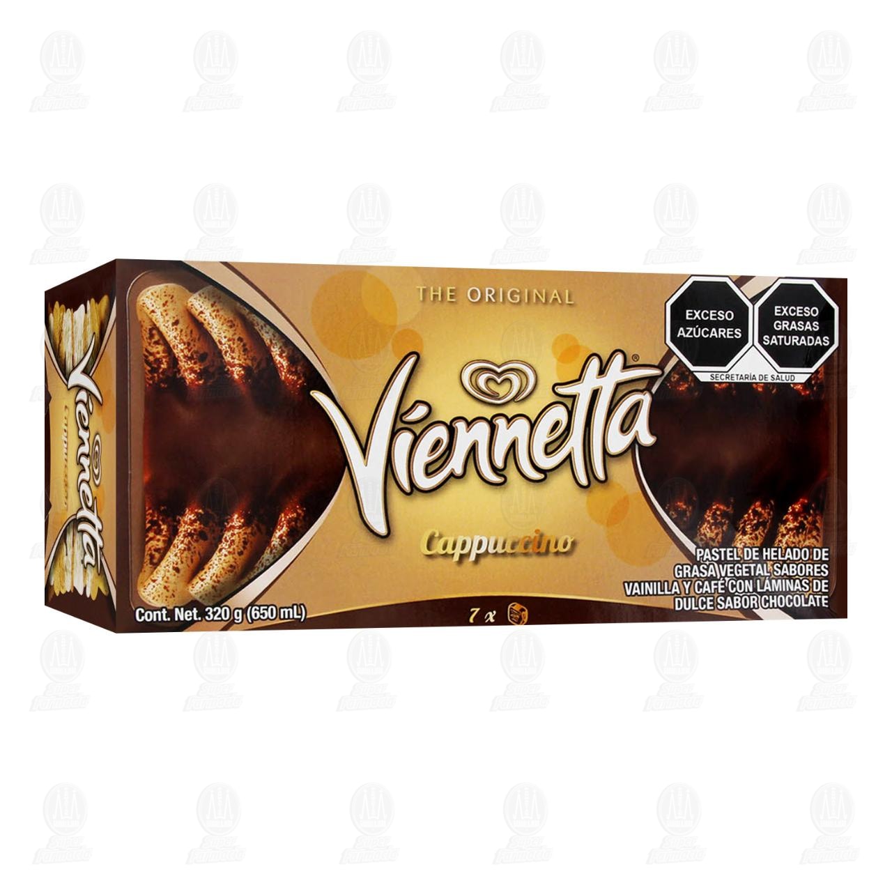Helado Viennetta Capuccino, 650 ml. de VIENNETTA | Farmacias Guadalajara