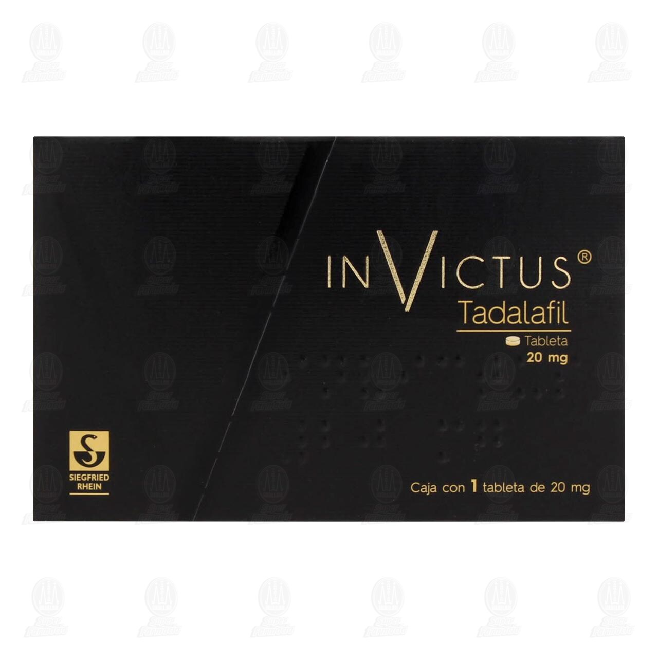 InVictus 20 mg, 1 Tableta. de INVICTUS | Farmacias Guadalajara