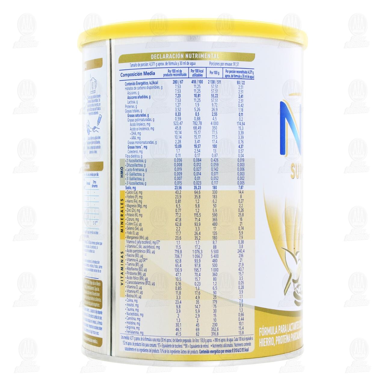 Fórmula Infantil Nan 1 Supreme Pro de 0 a 6 Meses, 400 gr. de NAN ...