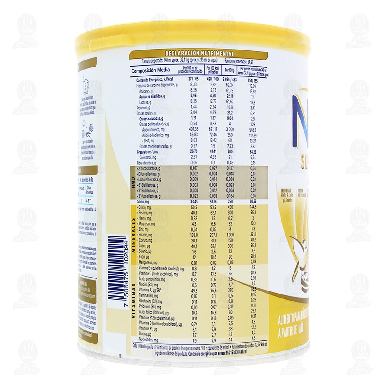 Fórmula Infantil NAN 3 Supreme Pro, 800 gr. de NAN | Farmacias Guadalajara
