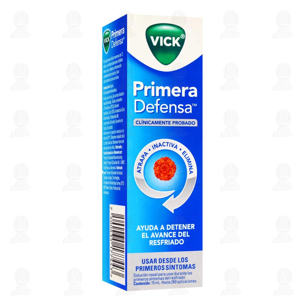 Vick Primera Defensa Solución Nasal, 15 ml. de VICK | Farmacias Guadalajara
