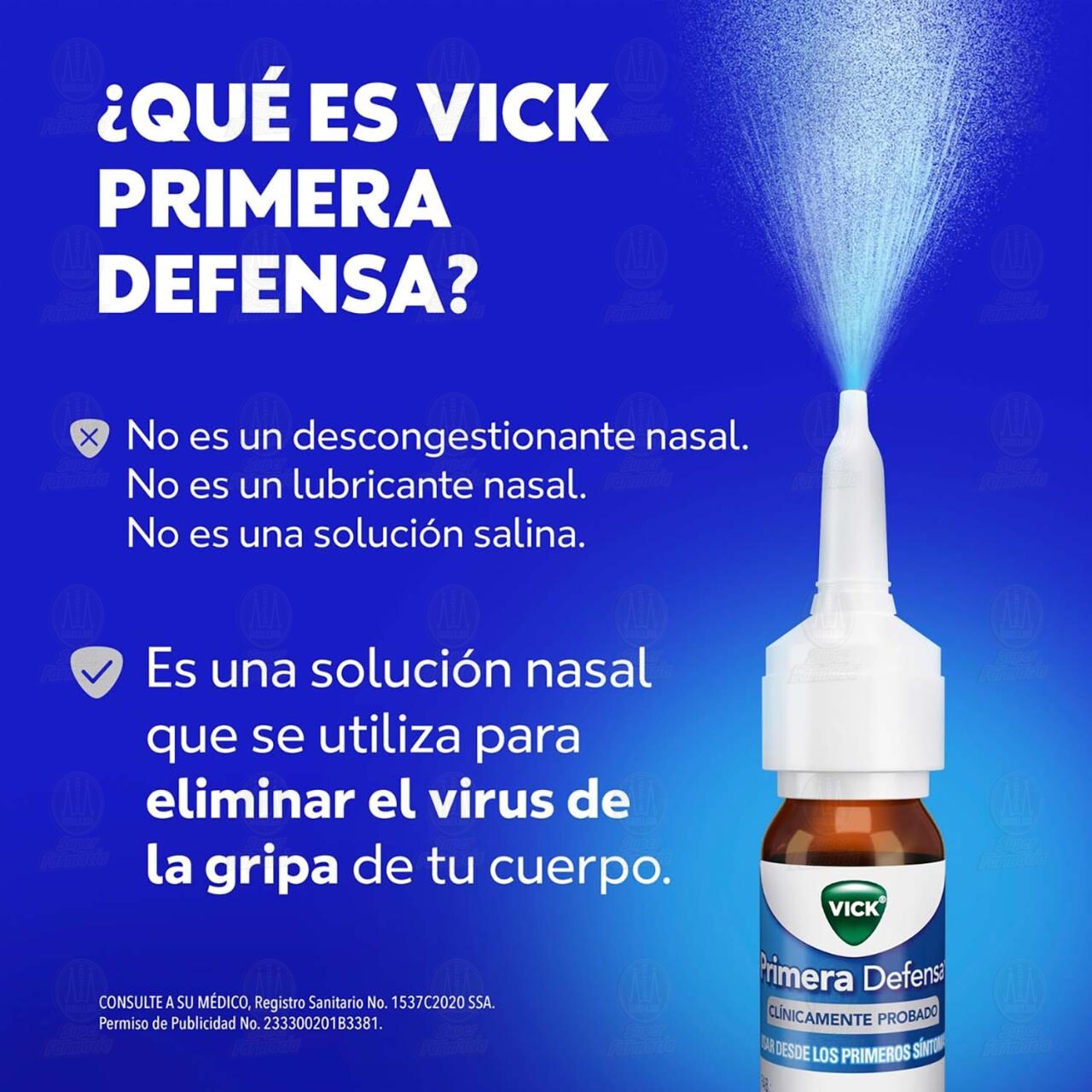 Vick Primera Defensa Solución Nasal, 15 ml. de VICK | Farmacias Guadalajara
