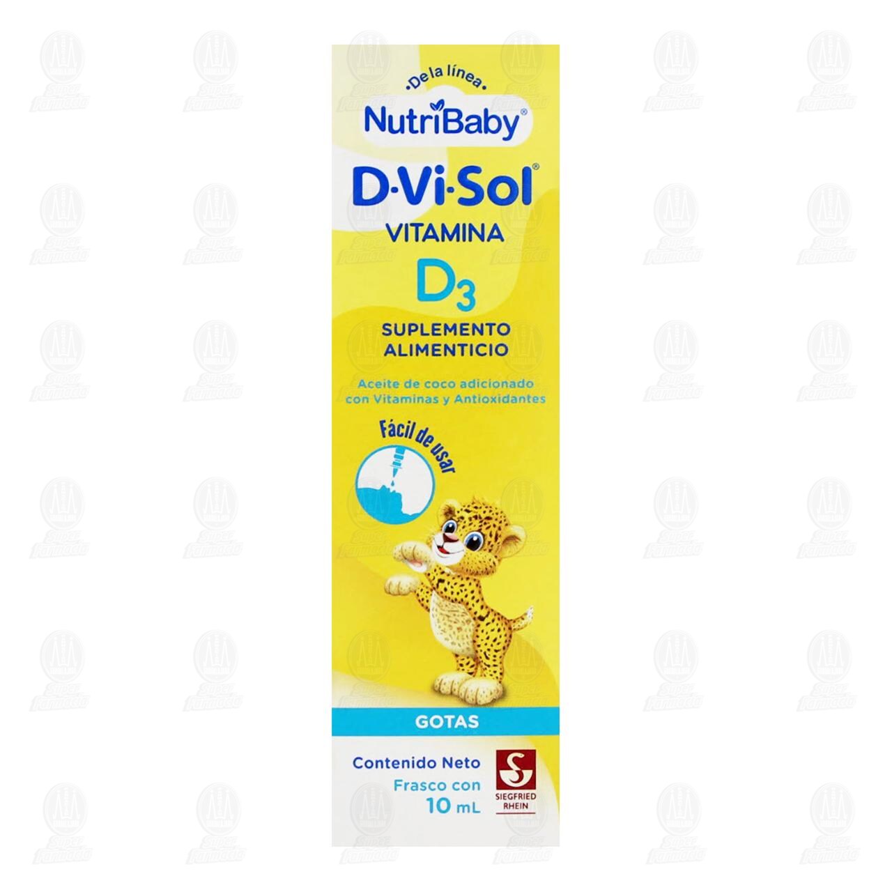 D-Vi-Sol Vitamina D3 Solución Gotas, 10 ml. de NUTRIBABY | Farmacias ...