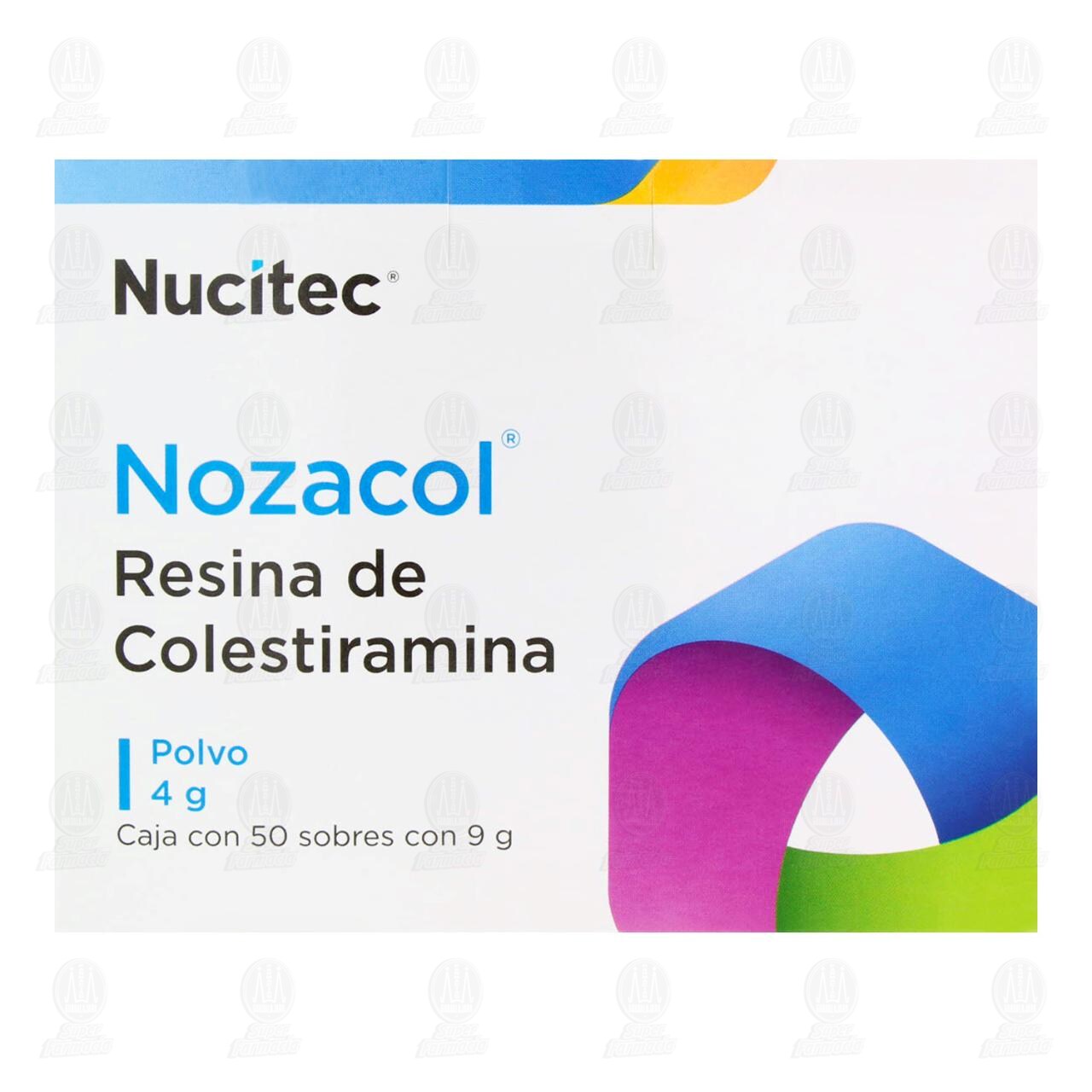 Nozacol 4 gr Polvo 50 Sobres, 9 gr c/u. de NOZACOL | Farmacias Guadalajara