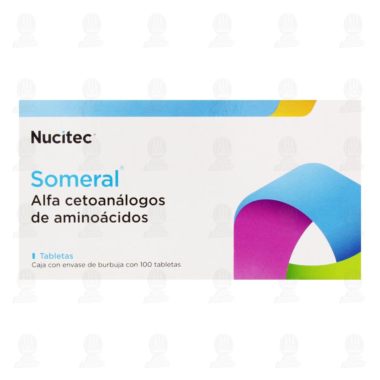 Someral, 100 Tabletas. de SOMERAL | Farmacias Guadalajara