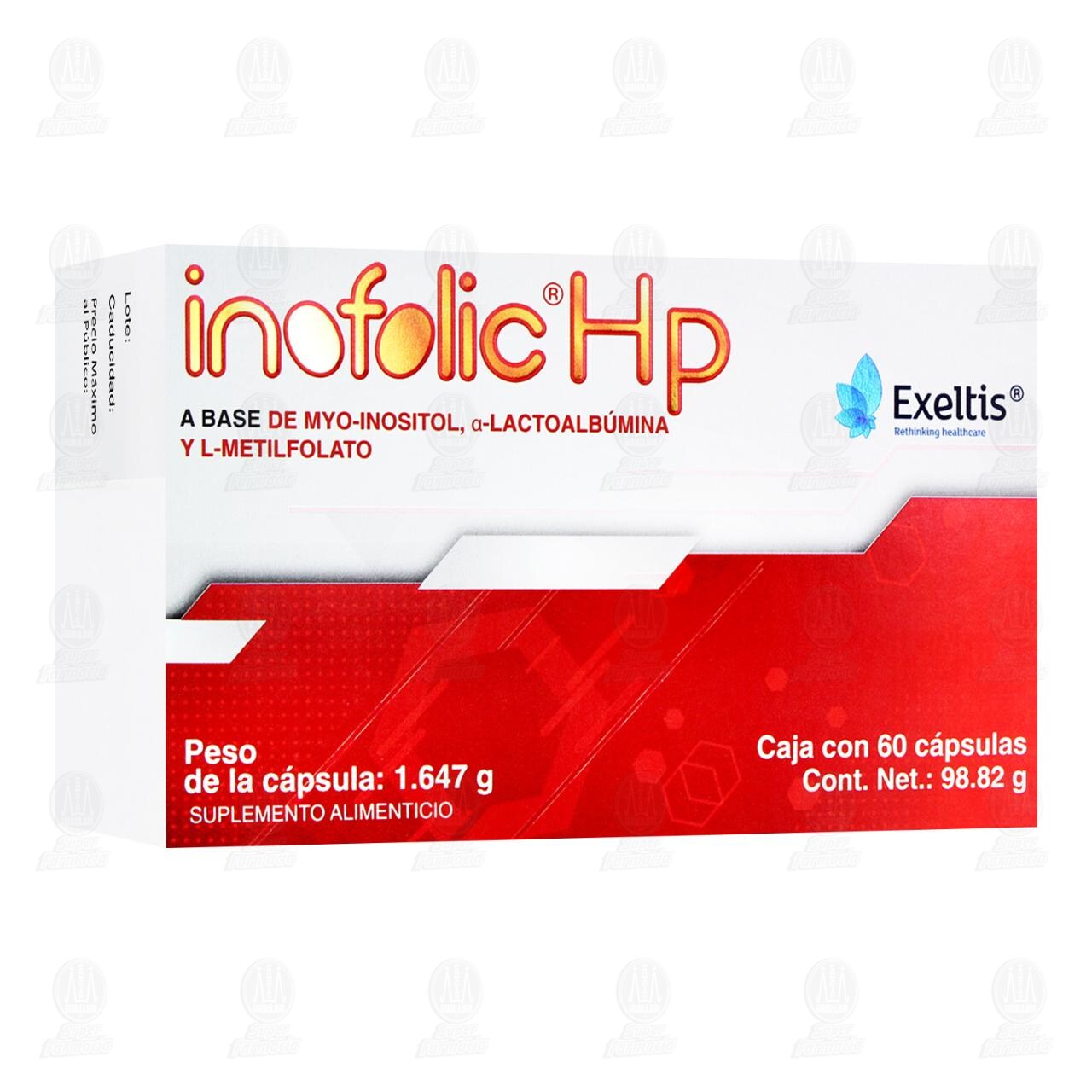 Inofolic Hp, 60 Cápsulas. de INOFOLIC | Farmacias Guadalajara