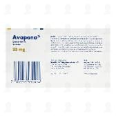 Avapena 25 mg, 20 Tabletas.