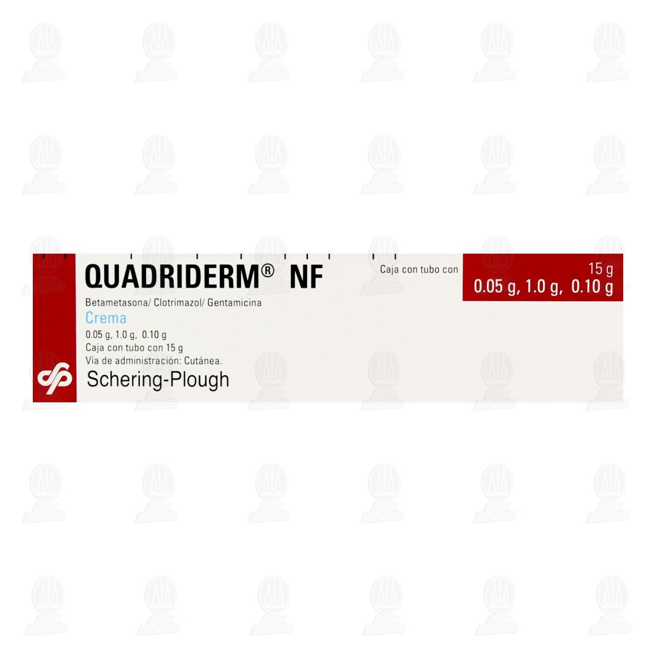 Quadriderm NF Crema, 15 gr. de QUADRIDERM | Farmacias Guadalajara
