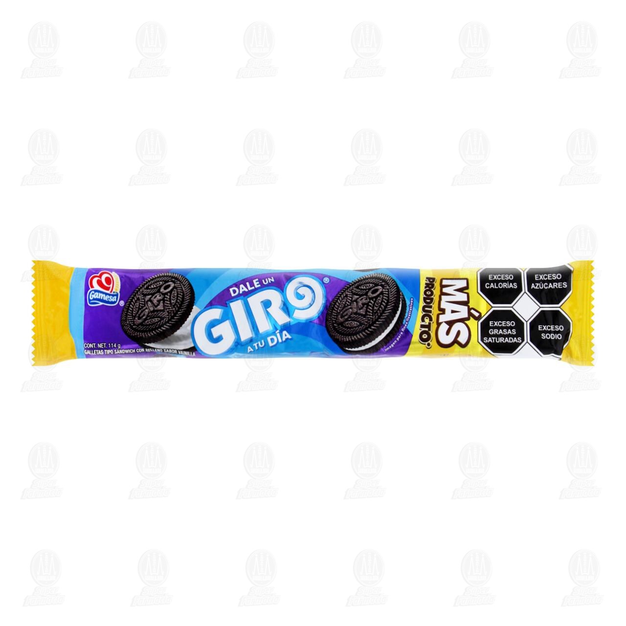 Galletas Giro Sabor Vainilla, 114 gr. de GAMESA | Farmacias Guadalajara