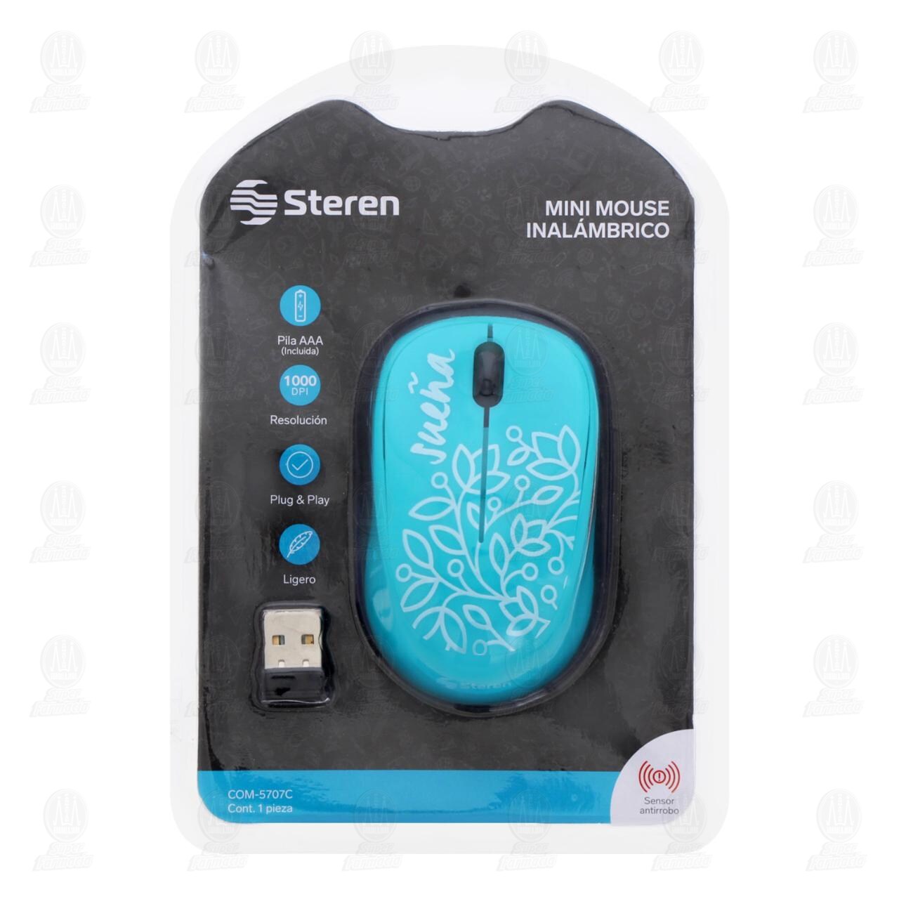 Mouse Mini Steren Inalámbrico, 1 pz.
