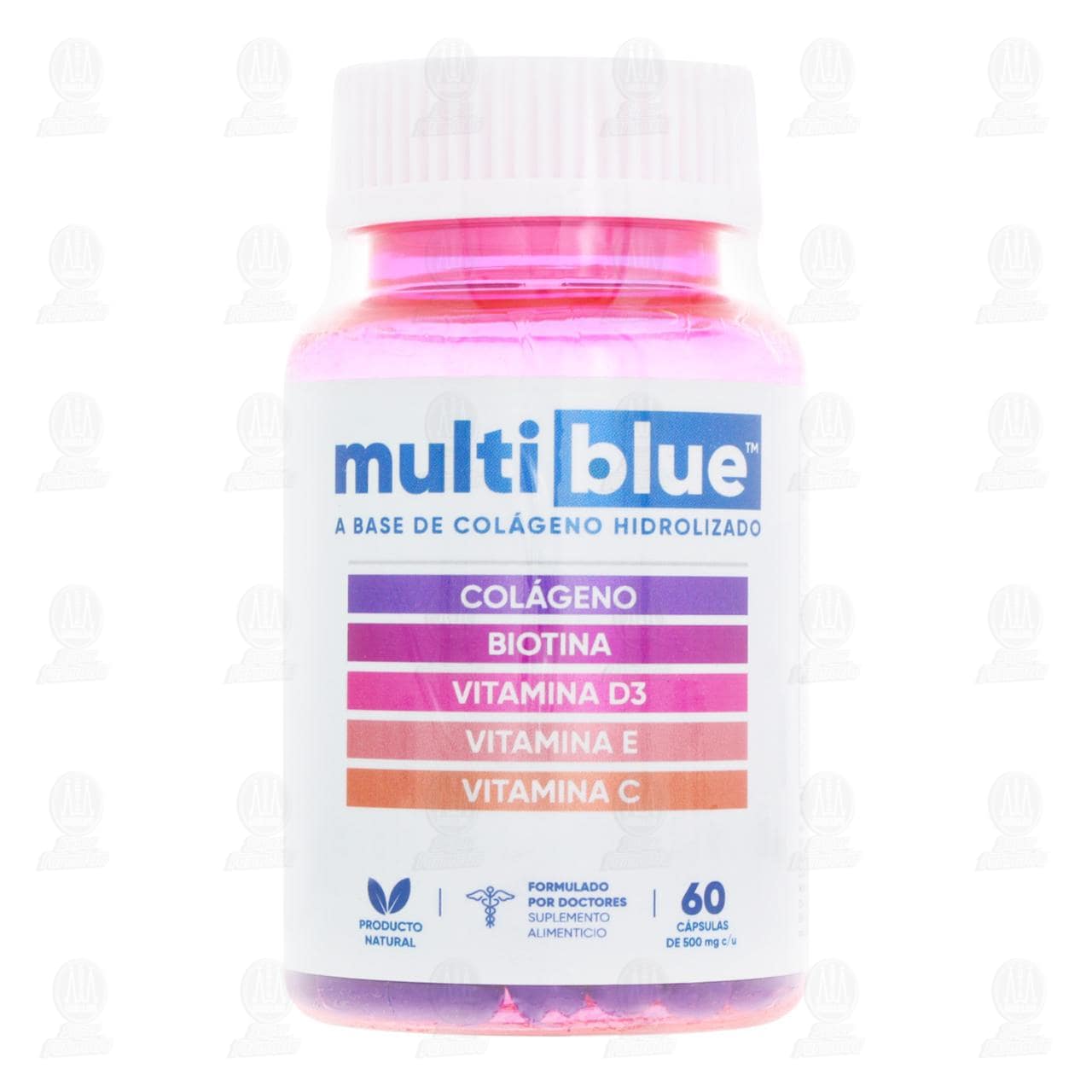 MultiBlue Suplemento Alimenticio 500 mg, 60 Cápsulas. de MULTIBLUE ...