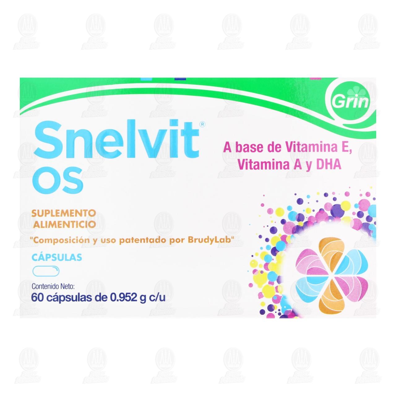 Snelvit OS 0.952 gr, 60 Cápsulas. de SNELVIT | Farmacias Guadalajara