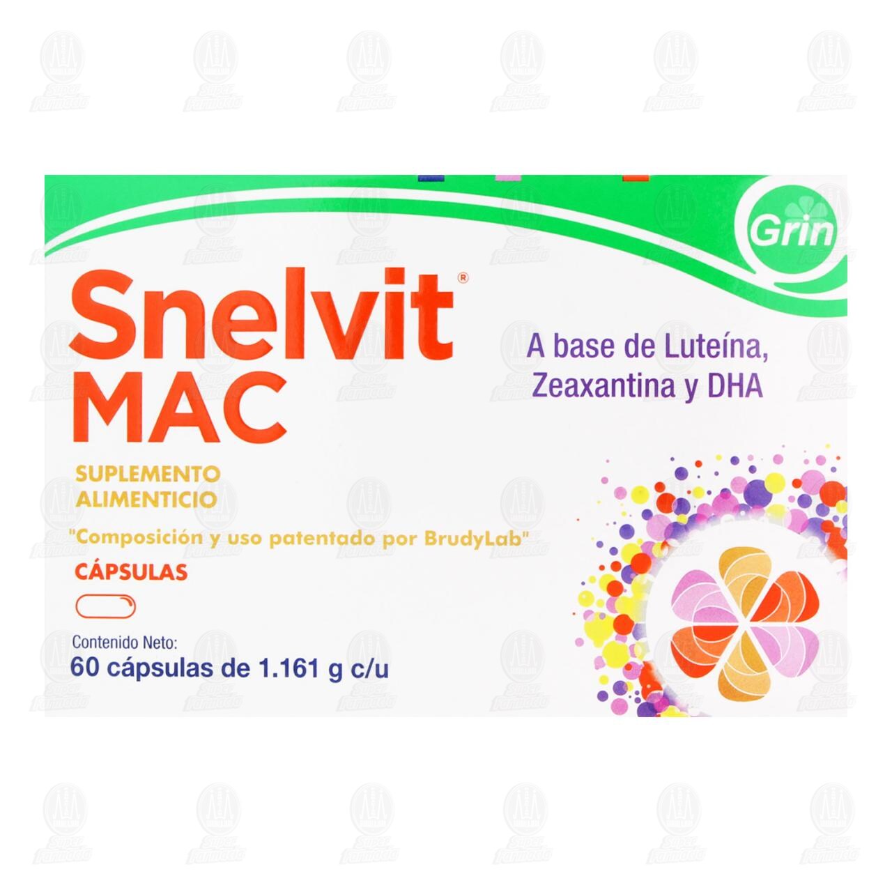 Snelvit MAC 1.161 gr, 60 Cápsulas. de SNELVIT | Farmacias Guadalajara