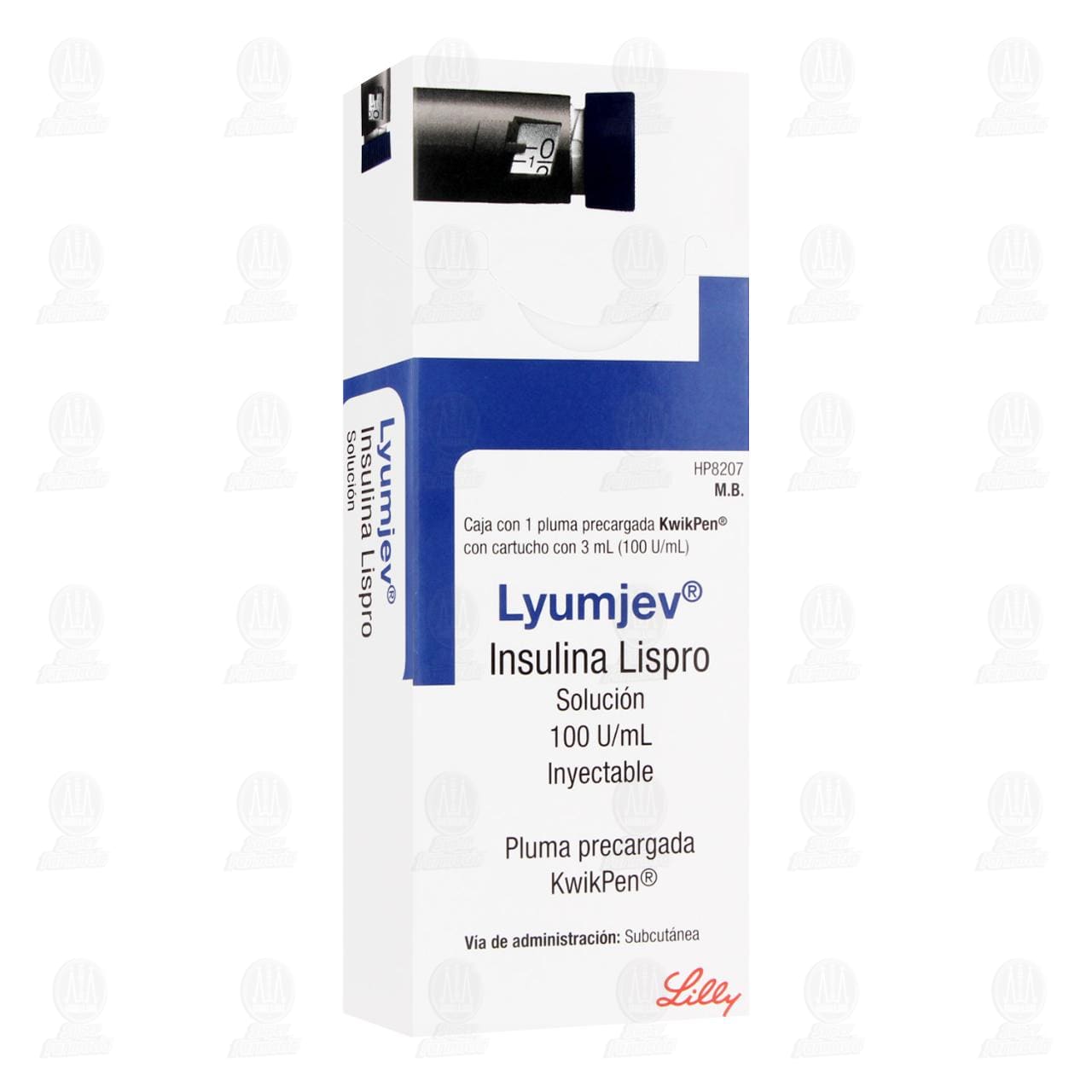 Lyumjev 100U/ml Solución Inyectable Pluma Precargada, 3 ml.