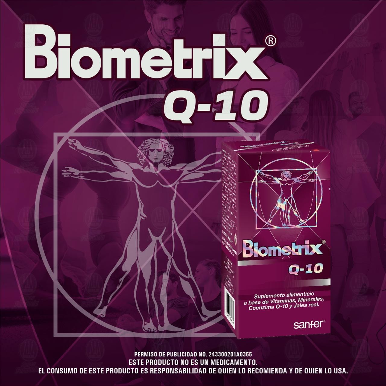 Biometrix Multivitaminico 100 Cpsulas Soriana Biometrix