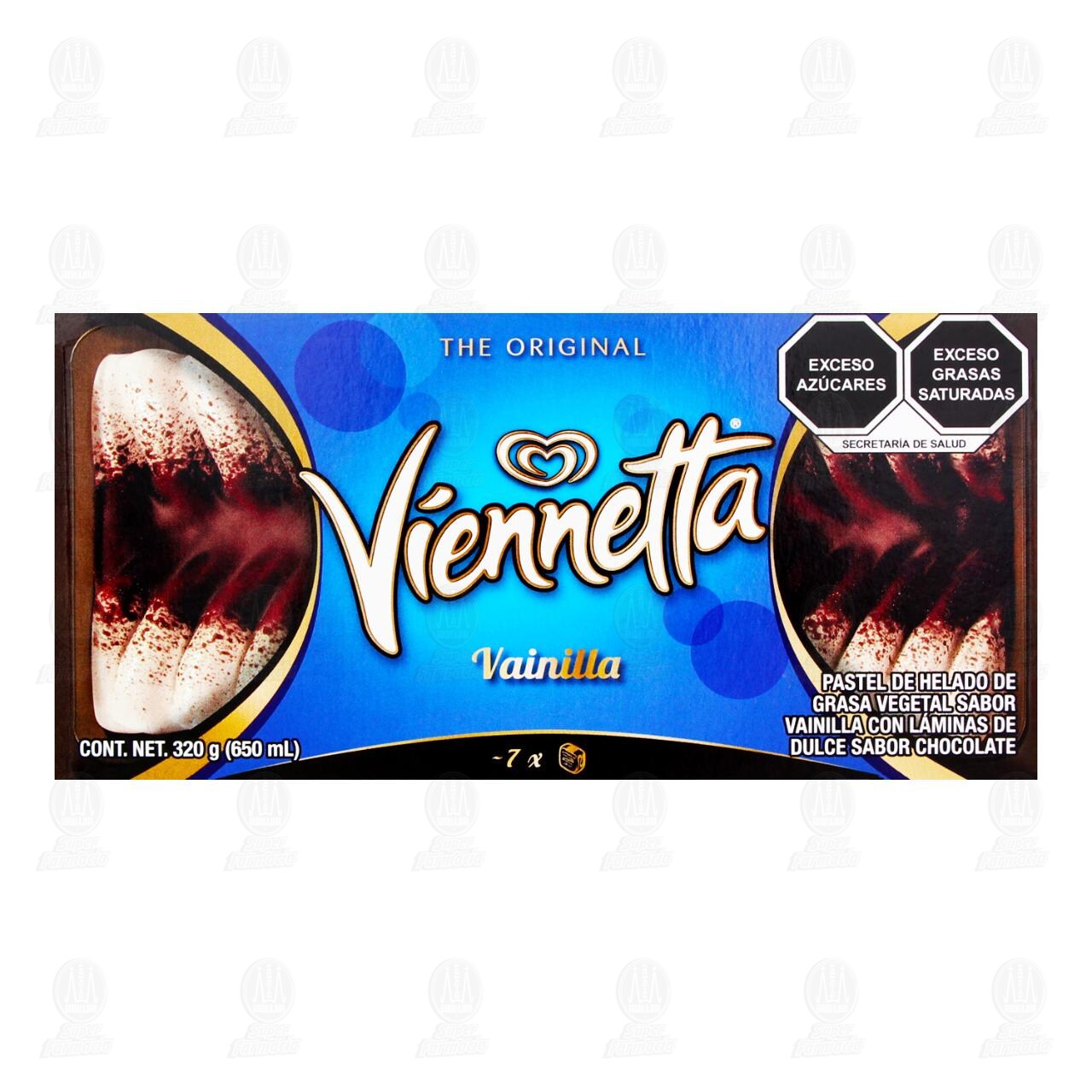 Helado Viennetta Vainilla, 650 ml. de HOLANDA | Farmacias Guadalajara