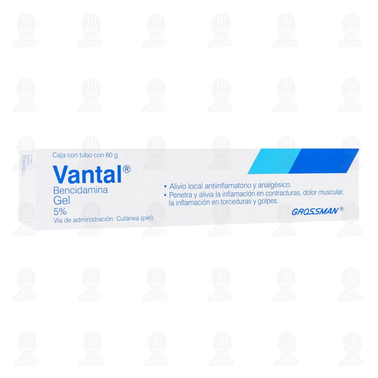 Vantal 5% Gel, 60 gr. de VANTAL | Farmacias Guadalajara