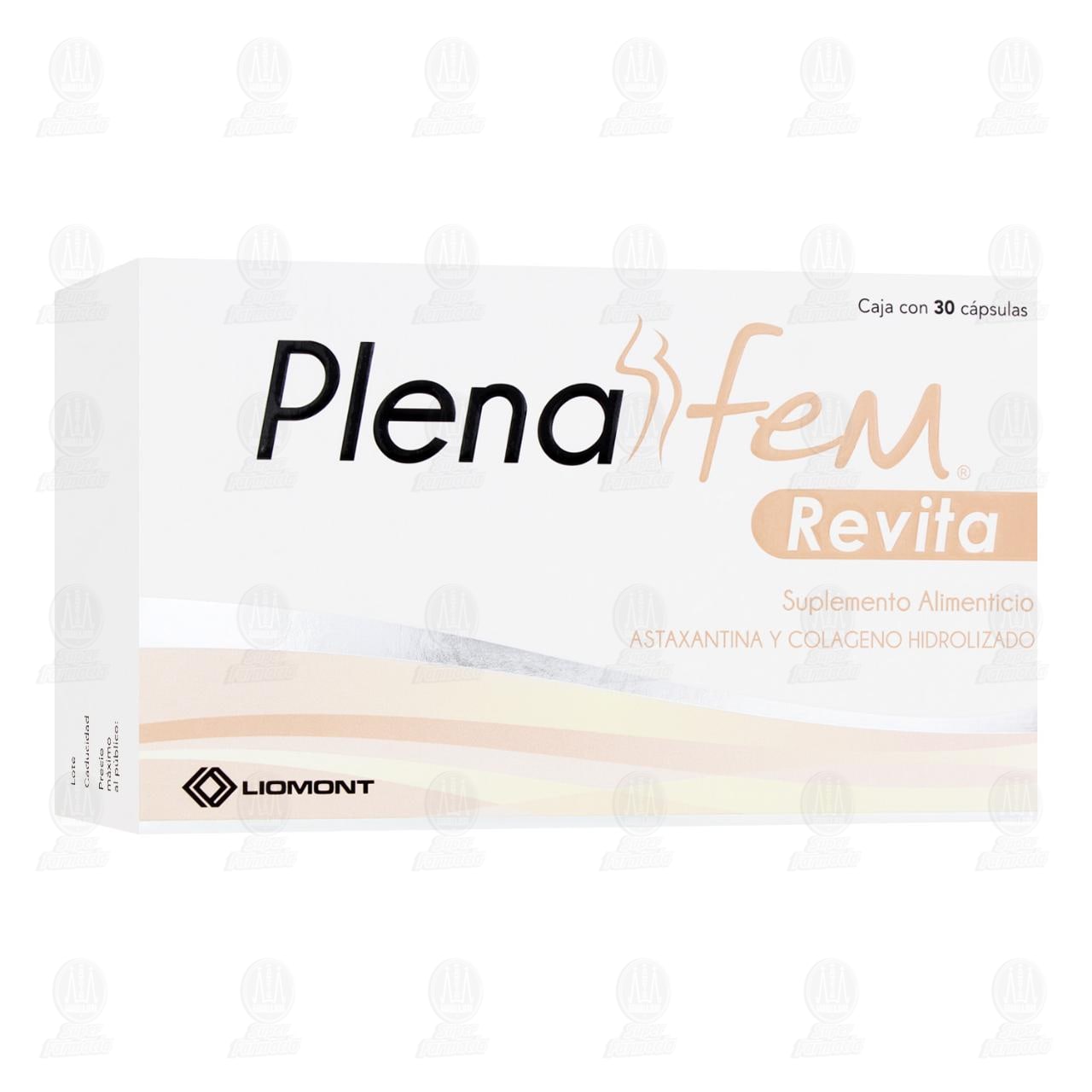 Plenafem Revita 900 mg, 30 Cápsulas.