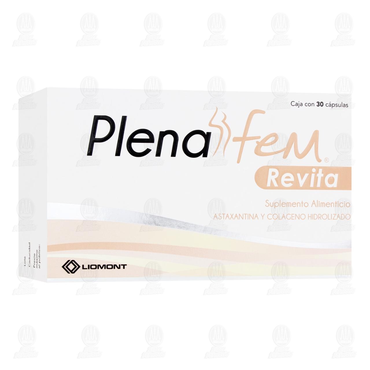 Plenafem Revita 900 mg, 30 Cápsulas. de PLENAFEM | Farmacias Guadalajara