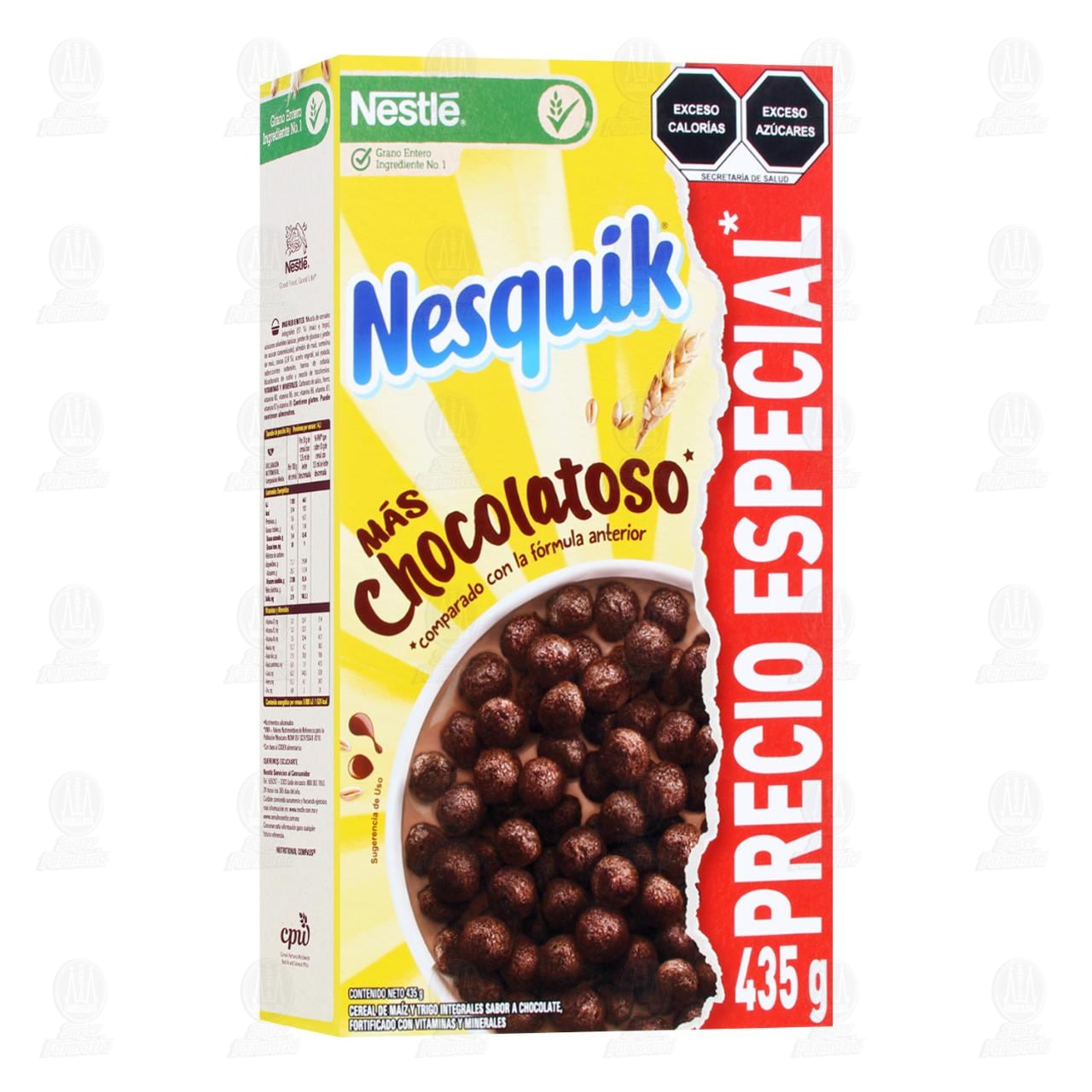 Cereal Nestlé Nesquik Sabor Chocolate 435 Gr