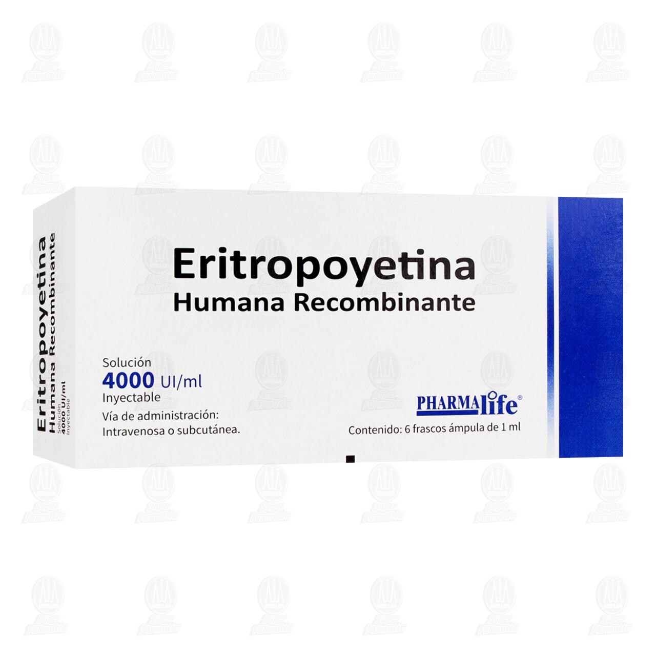 Eritropoyetina Humana Recombinante 4000 UI/ml Solución Inyectable, 6 ...