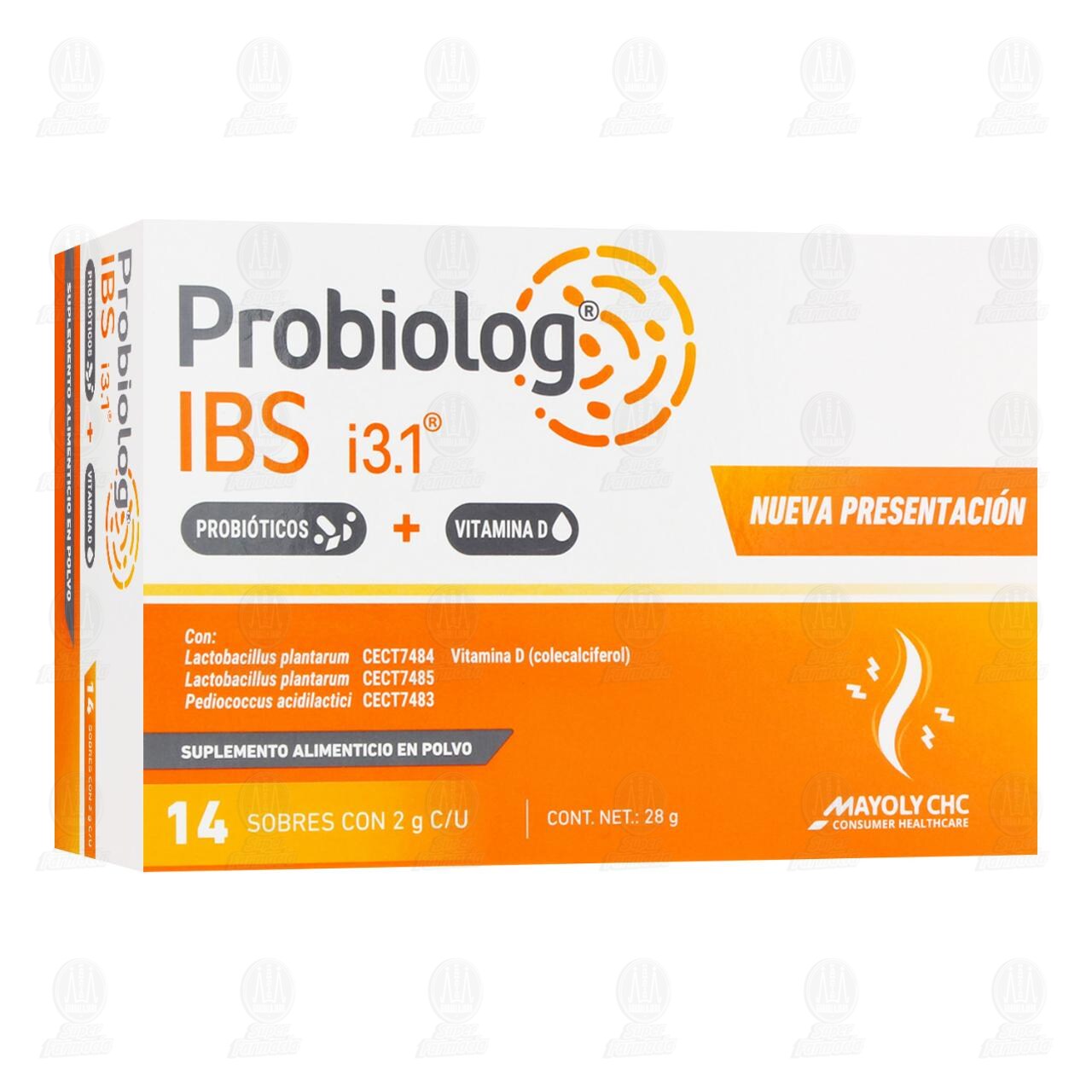 Probiolog IBS i3.1 2 g, 14 Sobres. de PROBIOLOG | Farmacias Guadalajara