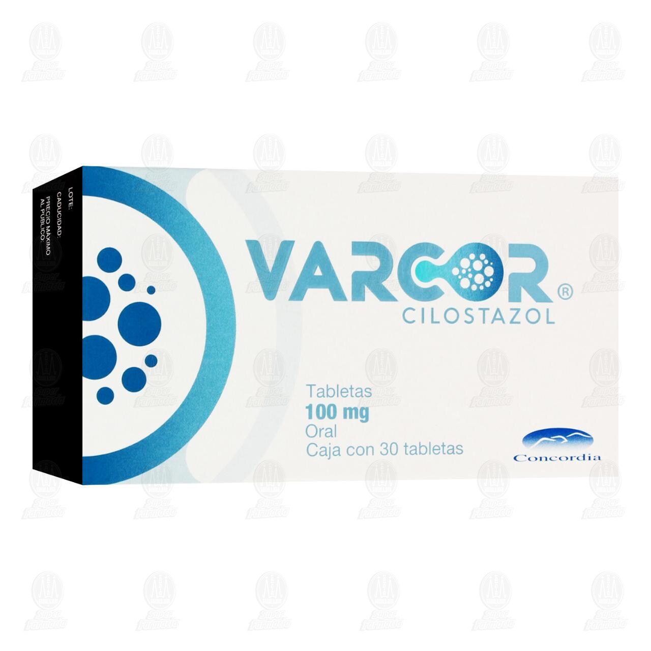 Varcor 100 mg, 30 Tabletas. de VARCOR | Farmacias Guadalajara