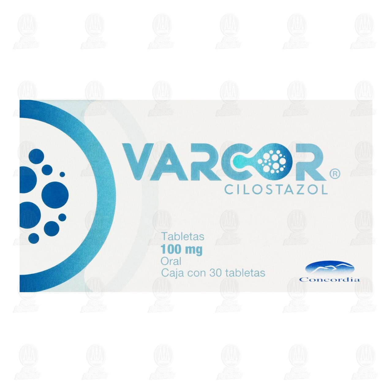 Varcor 100 mg, 30 Tabletas. de VARCOR | Farmacias Guadalajara