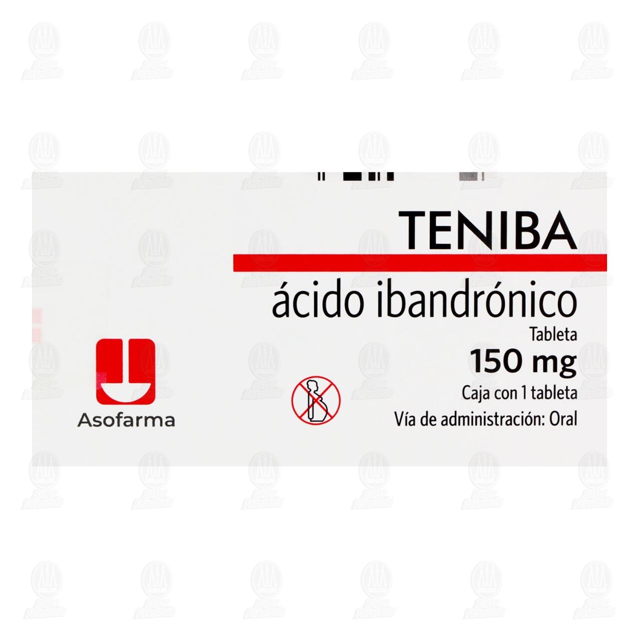 Teniba 150 mg, 1 Tableta. de TENIBA | Farmacias Guadalajara