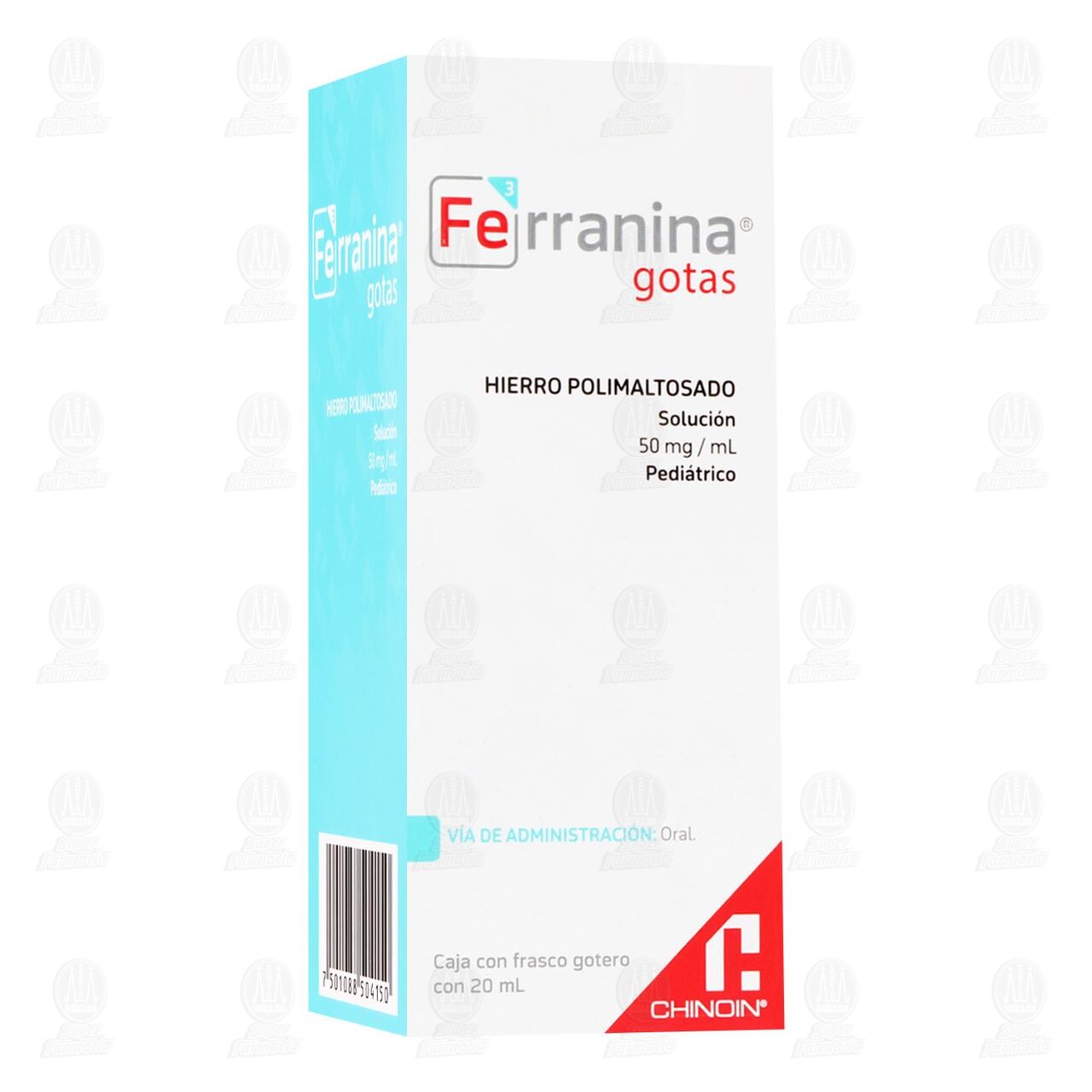 Ferranina Gotas 50mg/ml, 20 ml. de FERRANINA | Farmacias Guadalajara