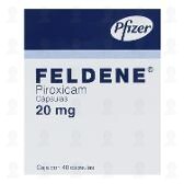 Feldene 20 mg, 40 Cápsulas.