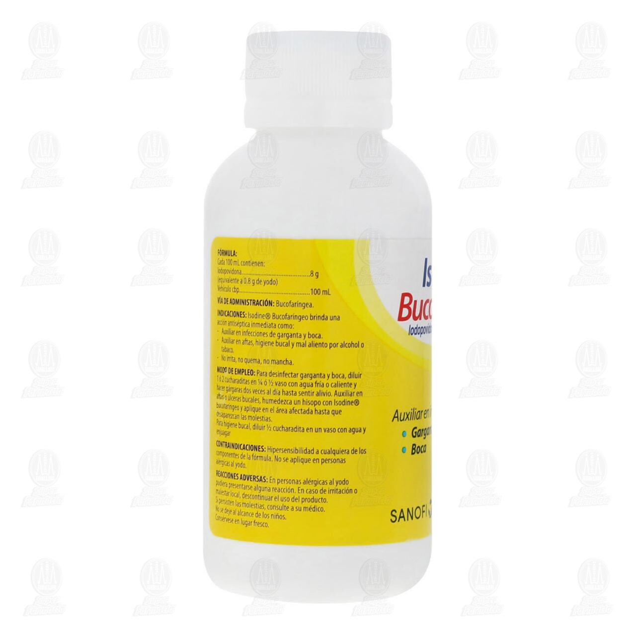 Isodine Bucofaríngeo Solución Antiséptica, 120 ml. de ISODINE ...
