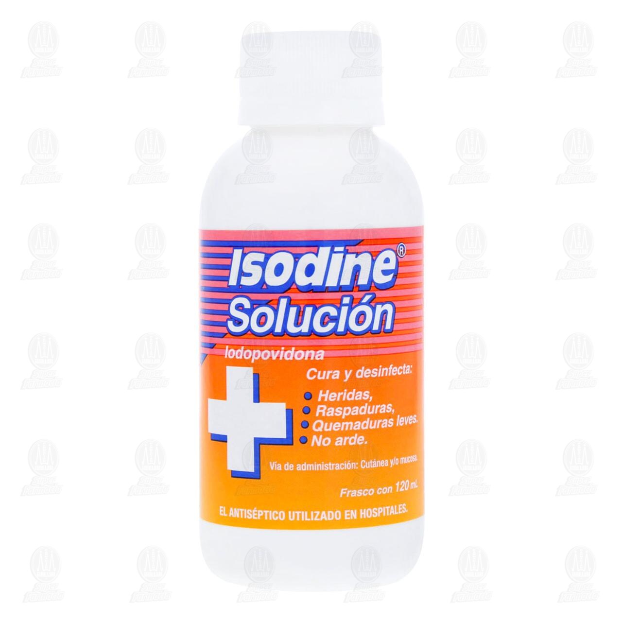 Isodine Solución Antiséptico, 120 ml. de ISODINE | Farmacias Guadalajara