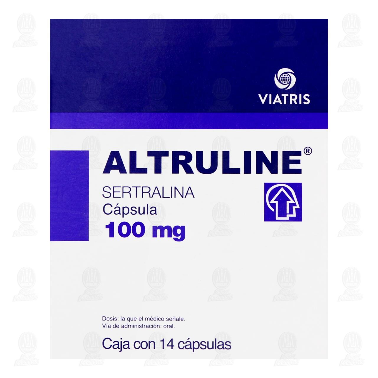 Altruline 100 mg, 14 Cápsulas. de ALTRULINE | Farmacias Guadalajara