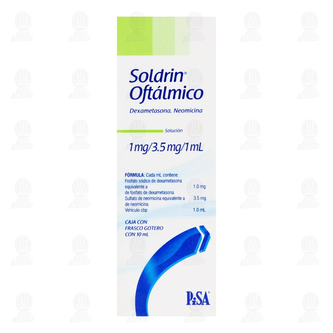 Soldrin Oftálmica, 10ml Solución Gotas. de SOLDRIN | Farmacias Guadalajara