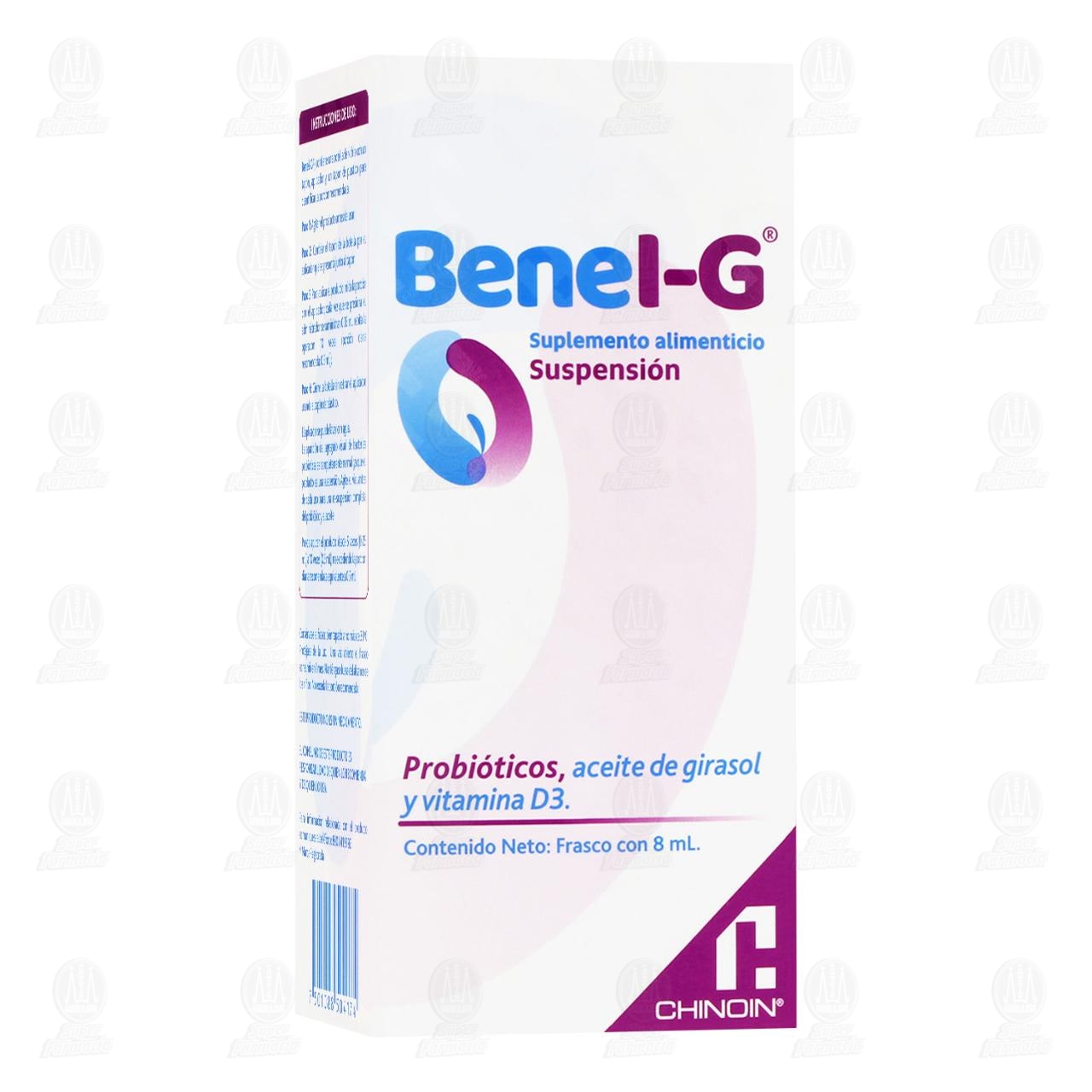 Benel-G Suplemento Alimenticio Suspensión, 8 ml. de BENEI-G | Farmacias ...