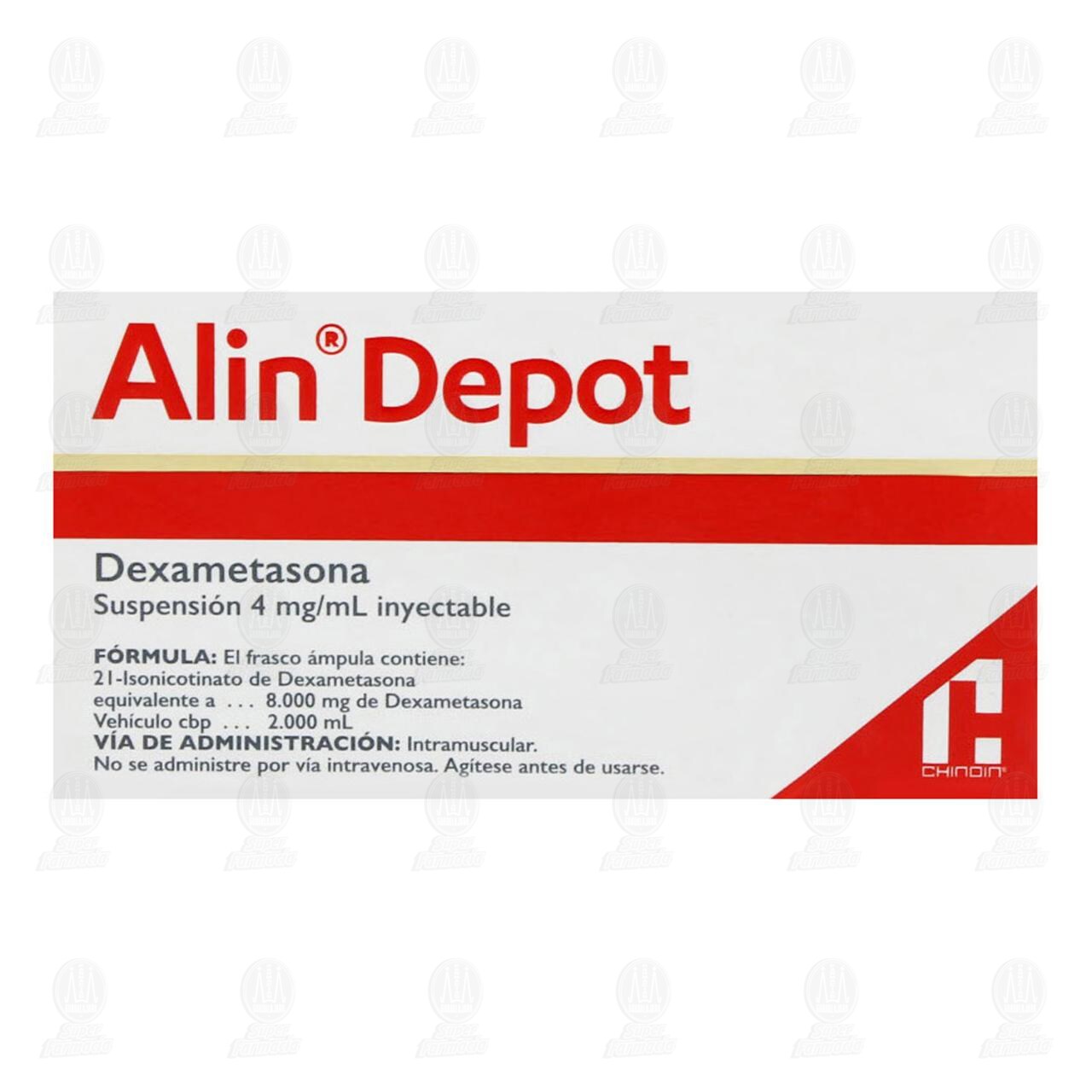 Alin Depot 4mg/ml Suspensión Inyectable Ámpula, 2 ml. de ALIN ...
